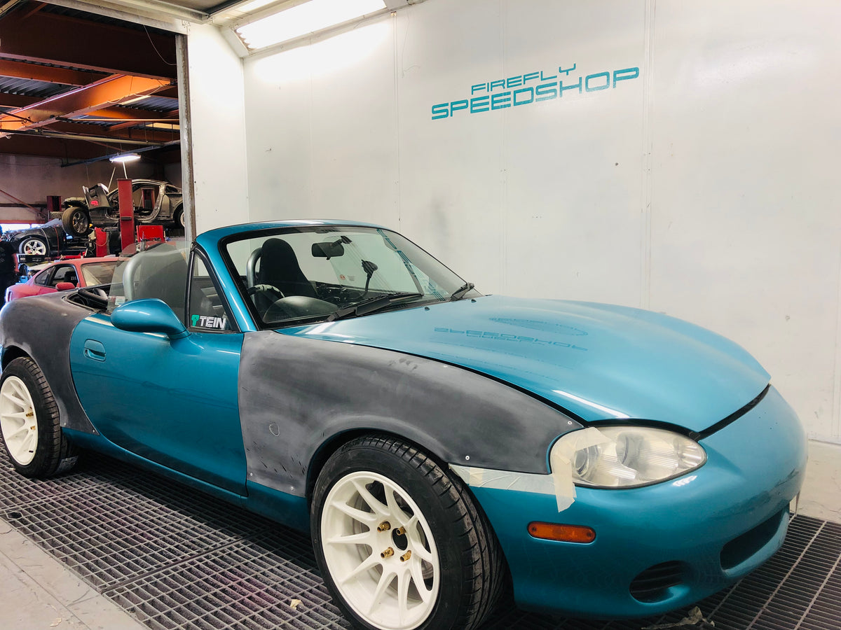 MK 2 FRONT Over Fenders 5 - 25mm MX 5 NB – Firefly-Speedshop